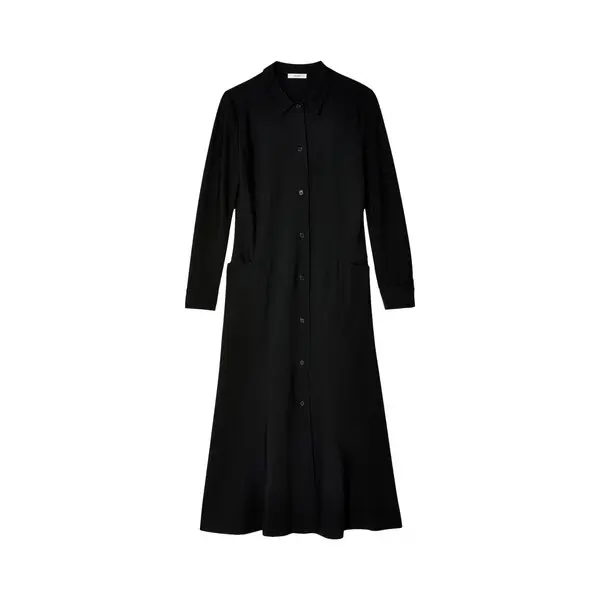 THE ROW Myra Dress - Black