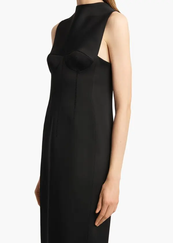 Khaite Shoshanna Dress - Black