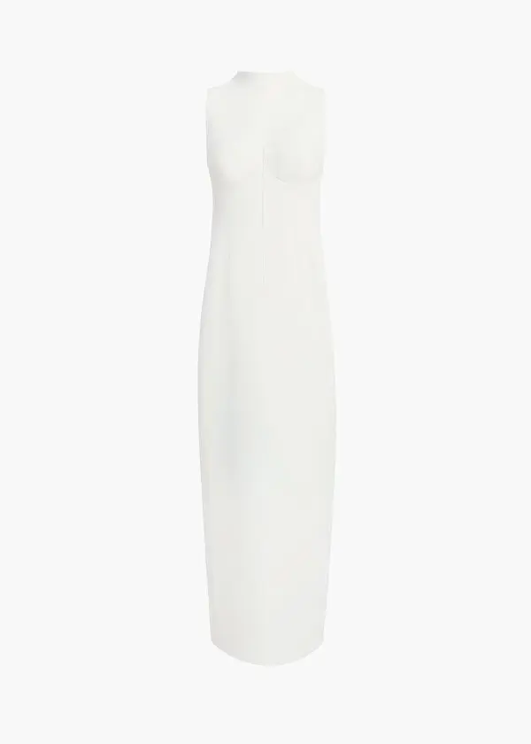 Khaite Shoshanna Dress - Chalk