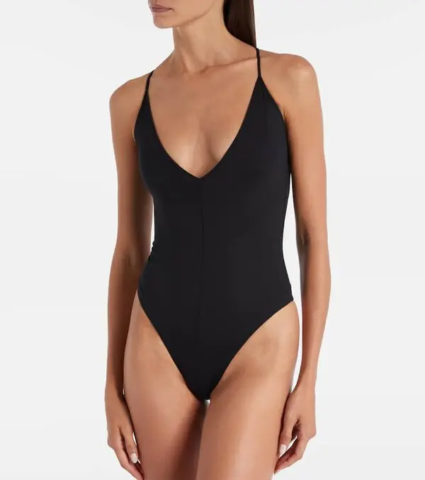 Wardrobe.NYC Open-back Bodysuit - Black