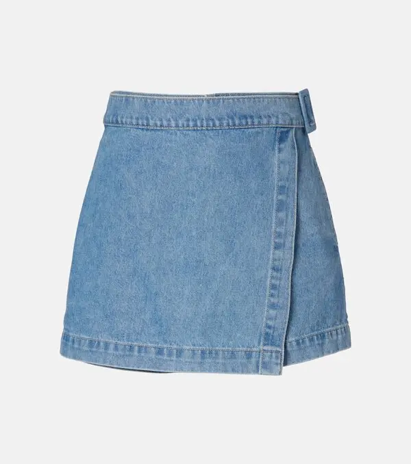 Veronica Beard Diaz Denim Skort