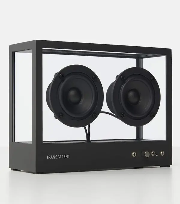 TRANSPARENT Small Speaker - Black