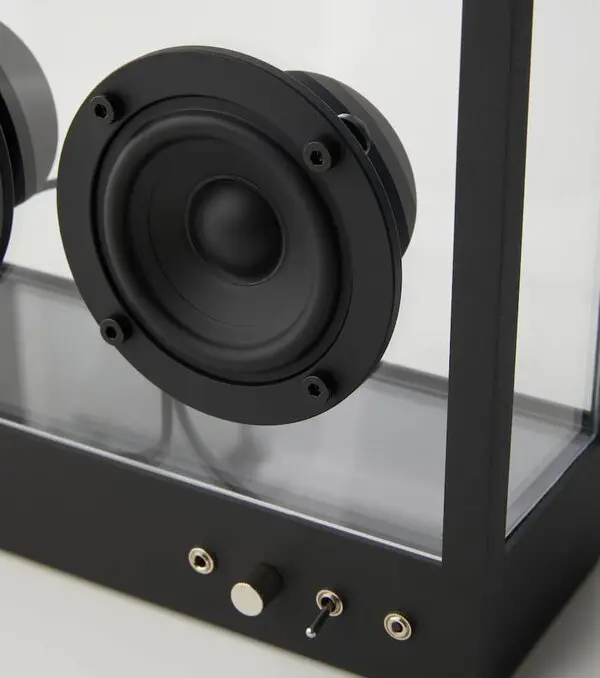 TRANSPARENT Small Speaker - Black