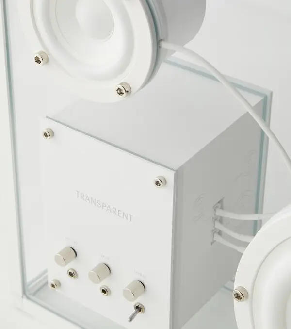 TRANSPARENT Speaker - White