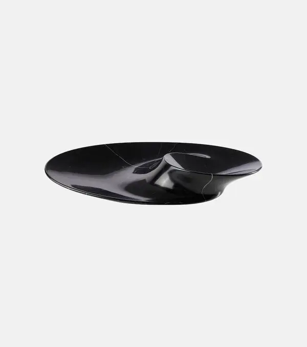 ZAHA HADID DESIGN Swirl L48 Marble Bowl - Black
