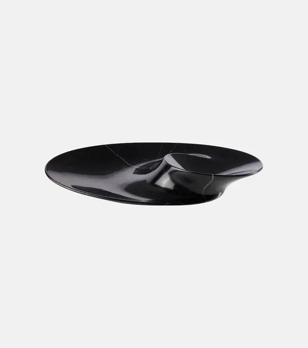 ZAHA HADID DESIGN Swirl L48 Marble Bowl - Black