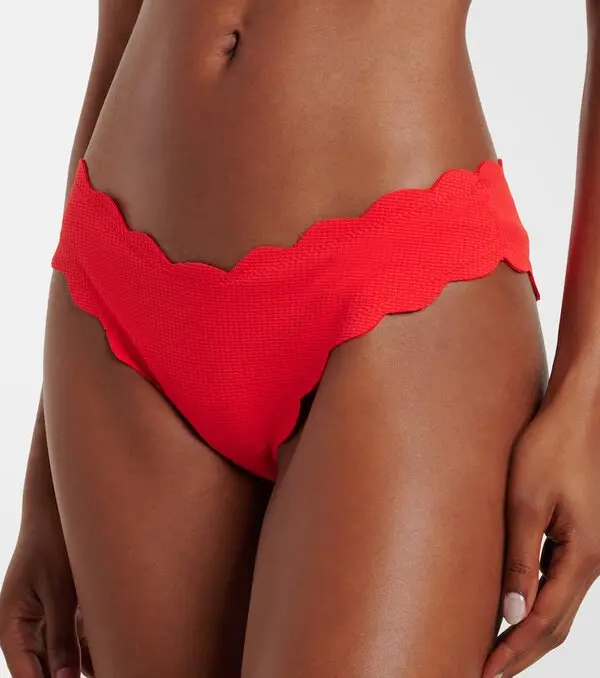 Marysia High Antibes Bikini Bottoms - Red
