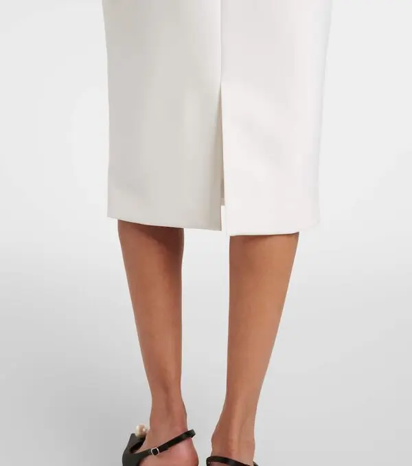 Jenny Packham Bisou Crystal-embellished Midi Dress