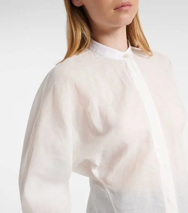 Alaïa Cotton And Linen Shirt