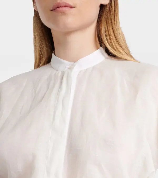 Alaïa Cotton And Linen Shirt