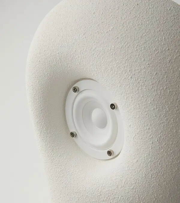 TRANSPARENT Acoustic Sculpture Speaker - White