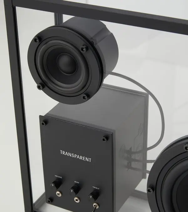 TRANSPARENT Speaker - Black