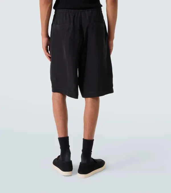 Giorgio Armani Canvas Bermuda Shorts