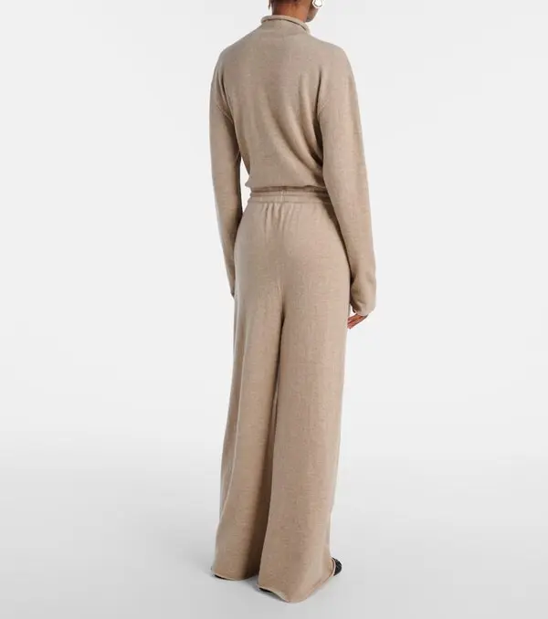 JIL SANDER Cashmere Wide-leg Pants