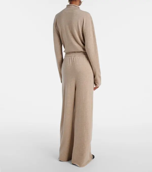 JIL SANDER Cashmere Wide-leg Pants
