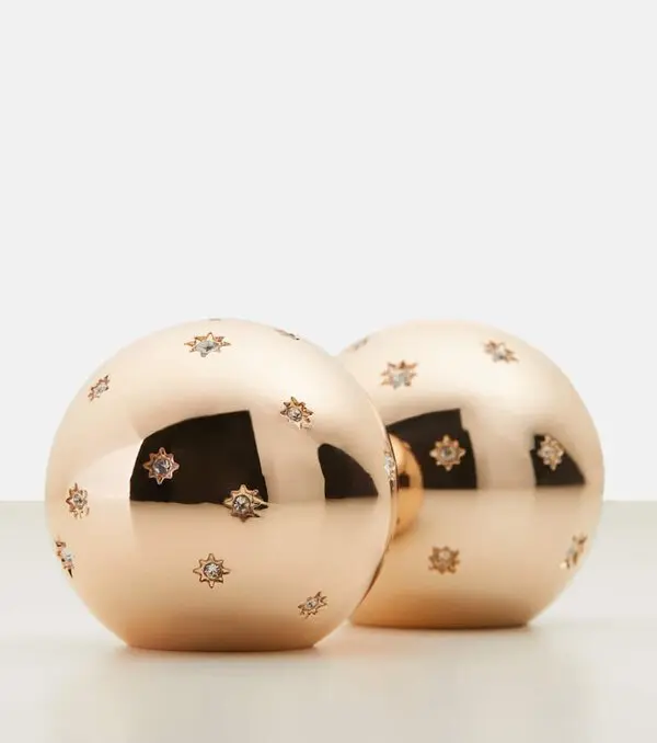 L'Objet Stars -plated Salt And Pepper Shakers