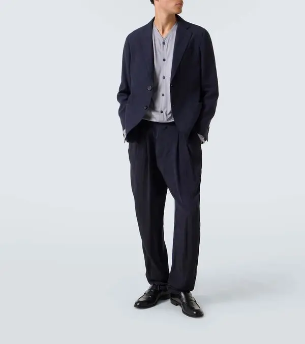 Giorgio Armani Silk And Cotton Shirt