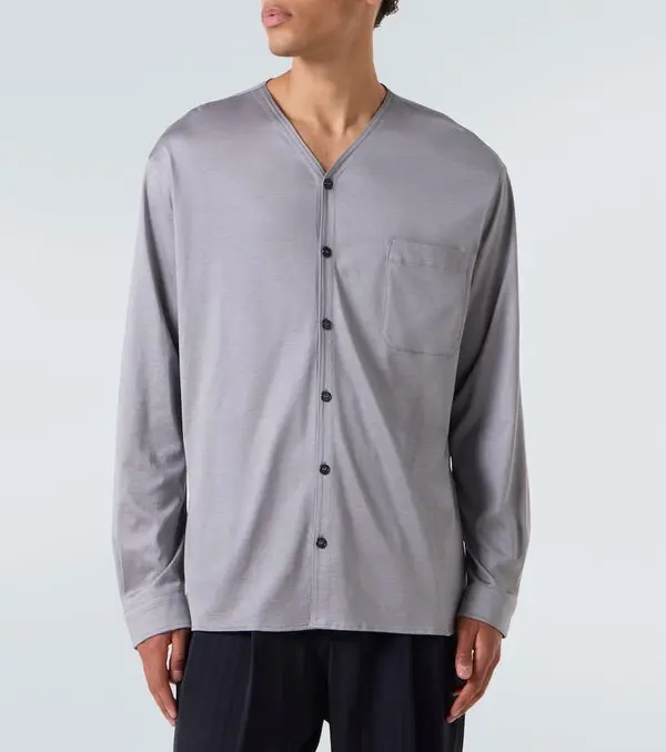 Giorgio Armani Silk And Cotton Shirt