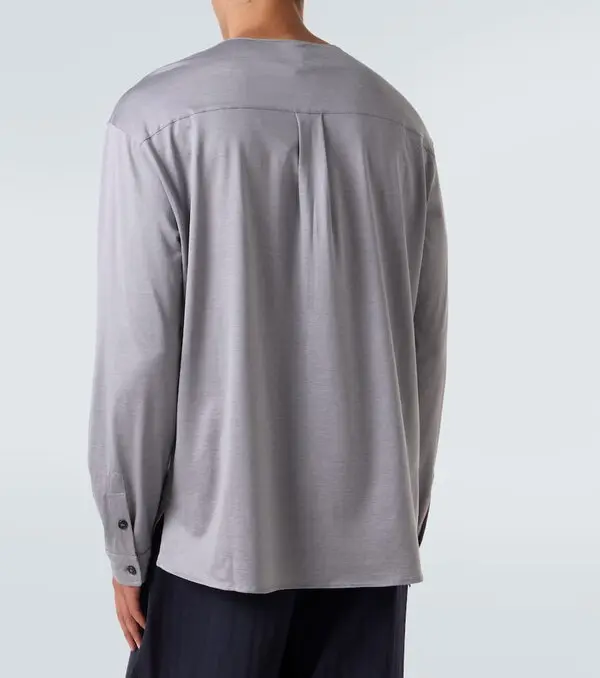 Giorgio Armani Silk And Cotton Shirt