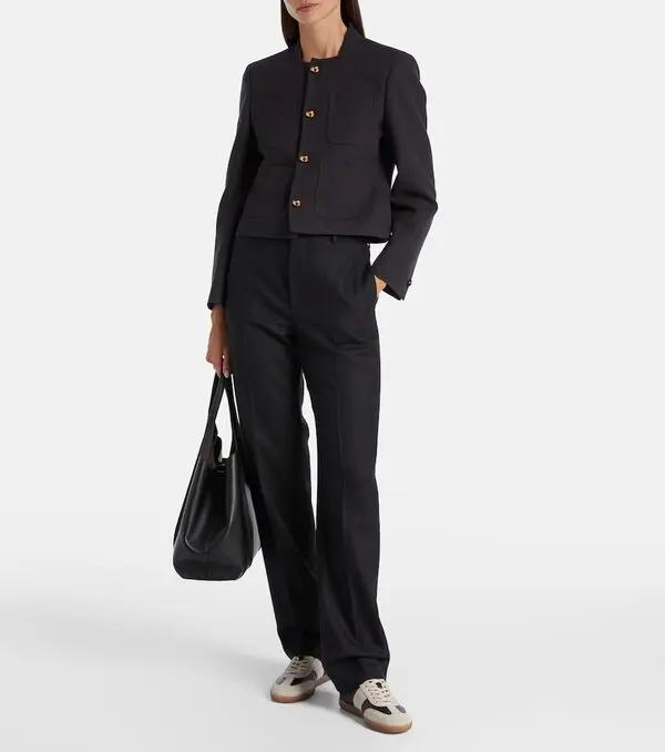 TOD'S Leather And Suede Lace-up Sneakers - Black