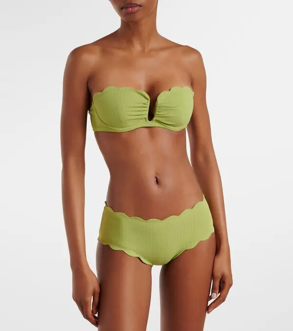 Marysia Lisbon Scalloped Bikini Top