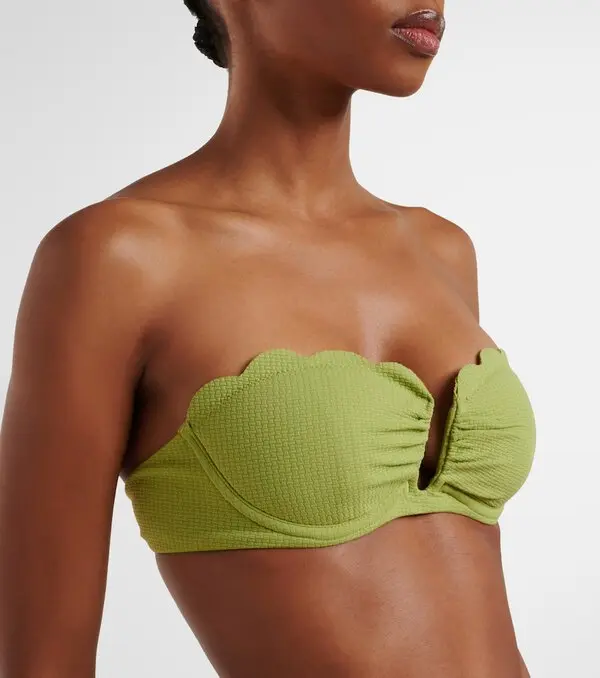 Marysia Lisbon Scalloped Bikini Top