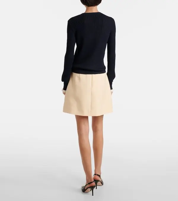 Valentino Garavani Cotton-blend Pullover