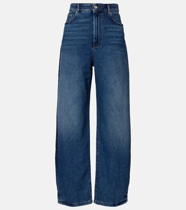 Sportmax Gastone Wide-leg Jeans - Blue