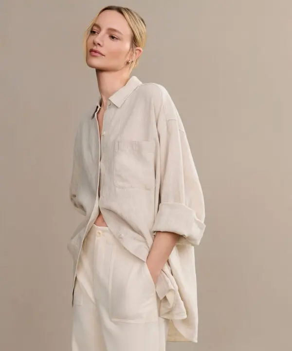 Jenni Kayne Linen Colby Shirt