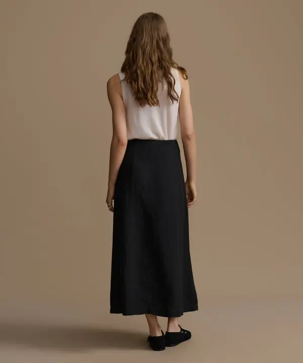 Jenni Kayne Kinney Midi Skirt - Black