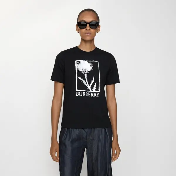 Burberry Thistle Cotton T-shirt