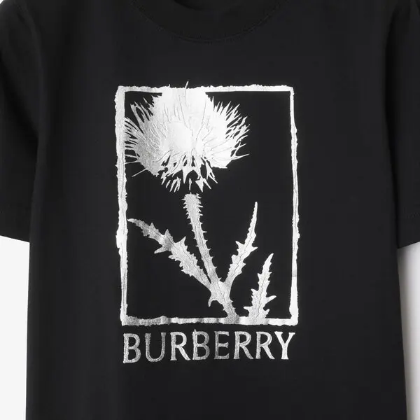 Burberry Thistle Cotton T-shirt