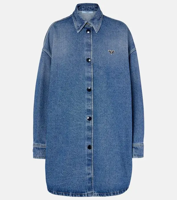 Prada Cotton Denim Shirt