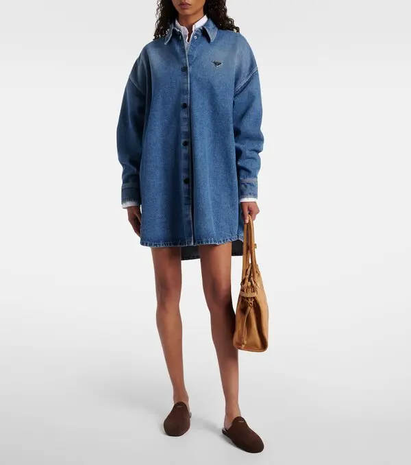 Prada Cotton Denim Shirt