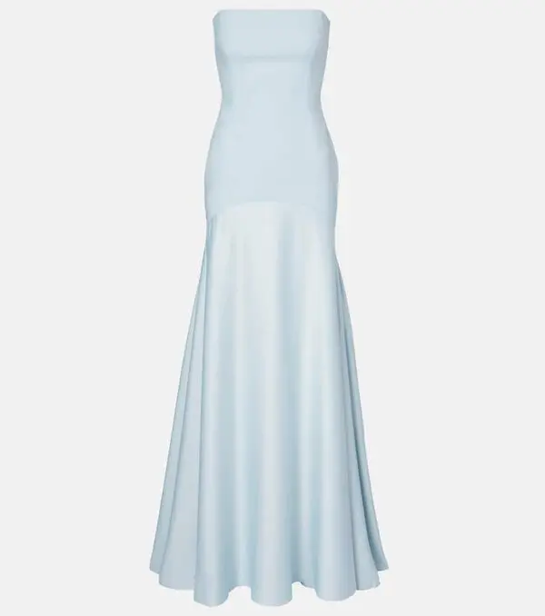 Solace London Alessandra Strapless Gown