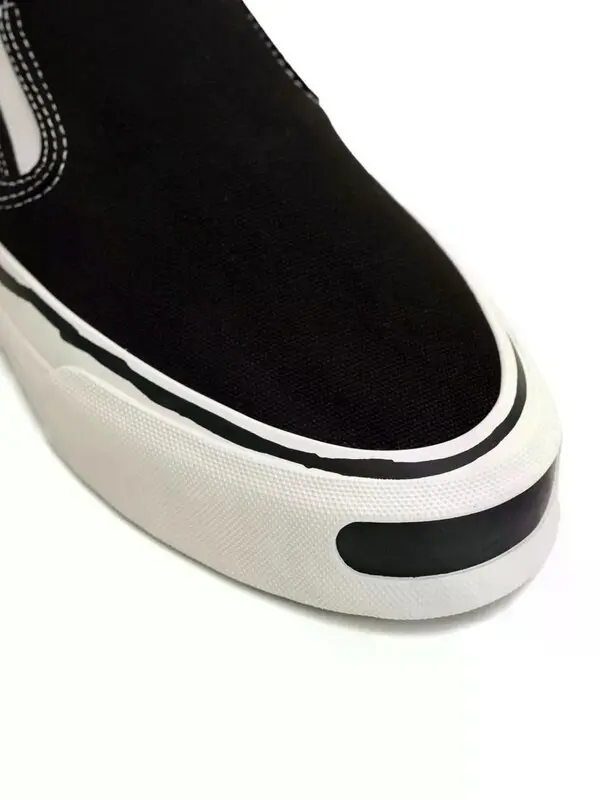 KAMIYA Cornell Vulcanized Slip-on Sneakers - Black