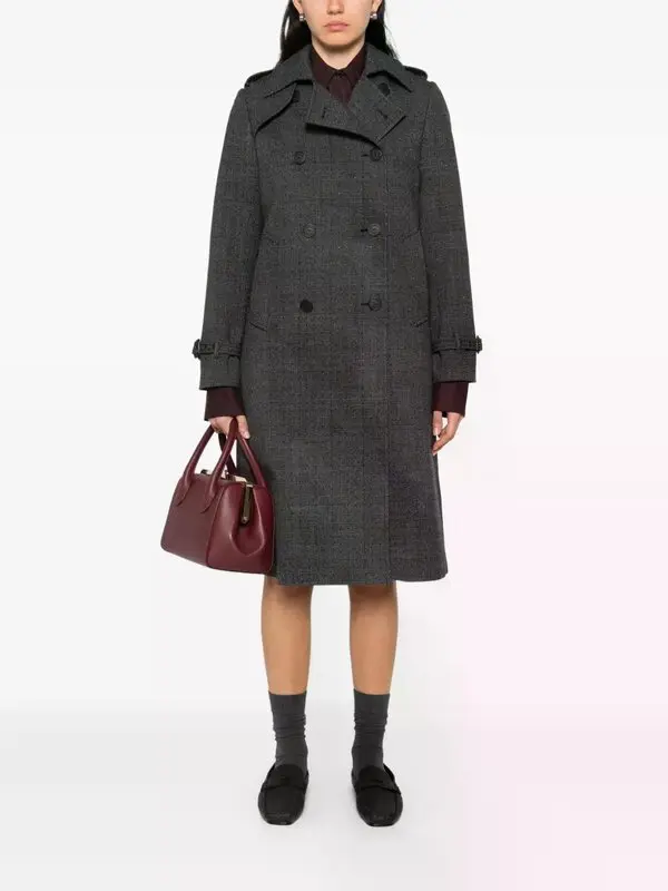 Sandro Crystal-embellished Double-breasted Coat