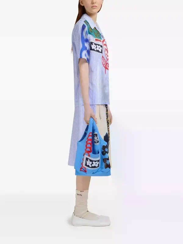 Marni Graphic-print Cotton Skirt