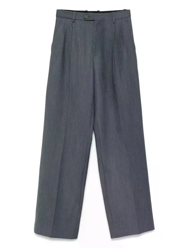 Sandro Striped Straight-leg Trousers