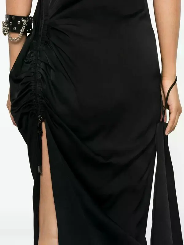VIVIENNE WESTWOOD One-shoulder Draped Maxi Dress - Black
