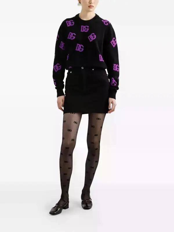 Dolce & Gabbana Dg Logo Wool Sweater