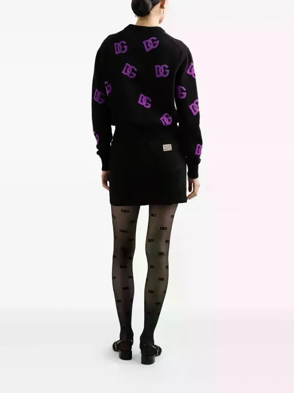 Dolce & Gabbana Dg Logo Wool Sweater