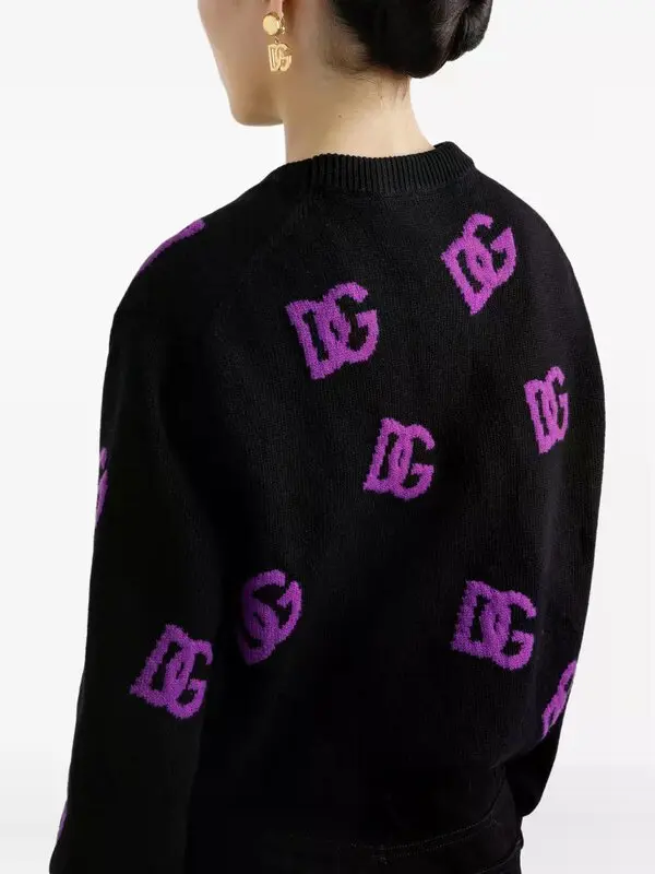Dolce & Gabbana Dg Logo Wool Sweater