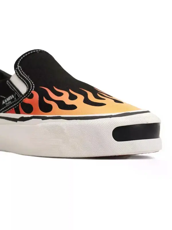 KAMIYA Cornell Slip-on Sneakers - Black