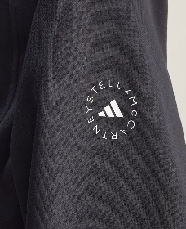 Stella McCartney Logo Cropped Hoodie