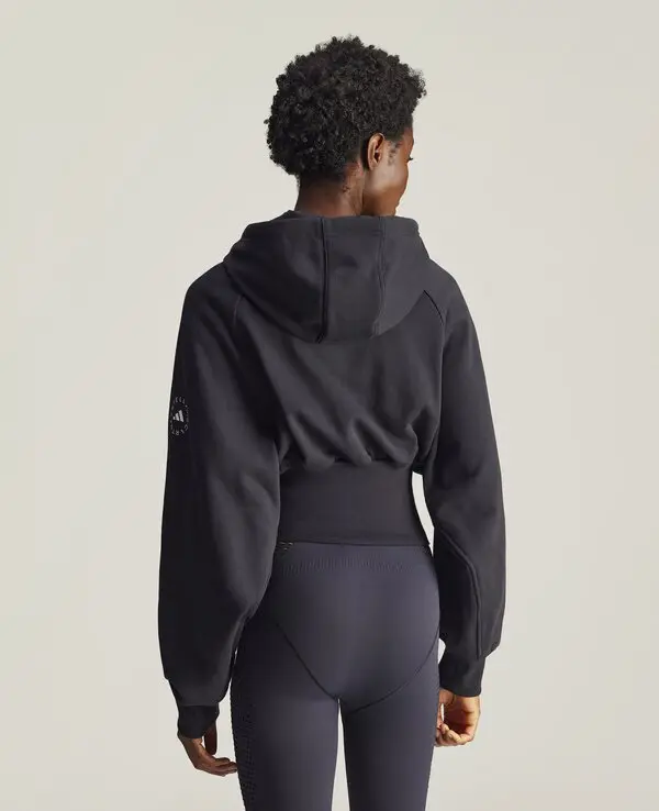 Stella McCartney Logo Cropped Hoodie
