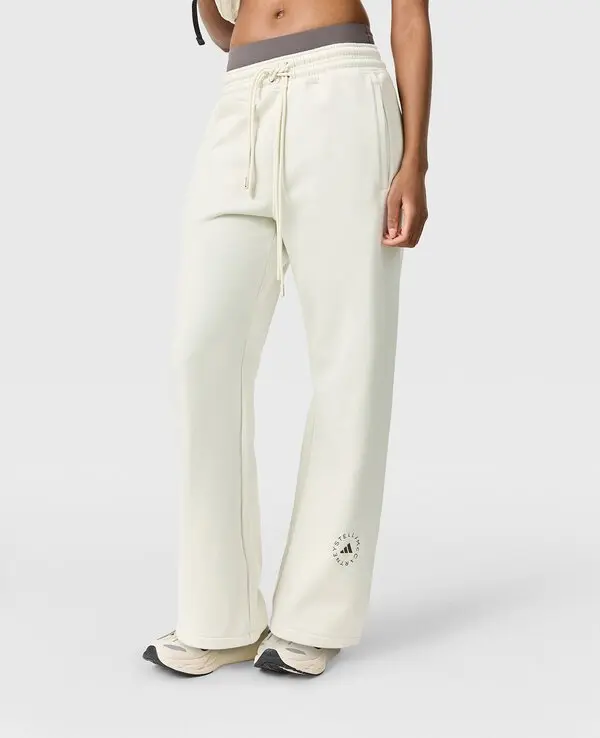Stella McCartney Logo Straight-leg Joggers - Beige