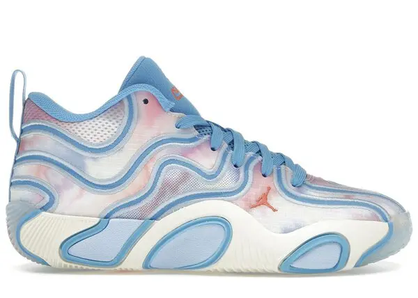 JORDAN Tatum 3 Tie Dye Sneakers - University Blue/pale Ivory/royal Tint