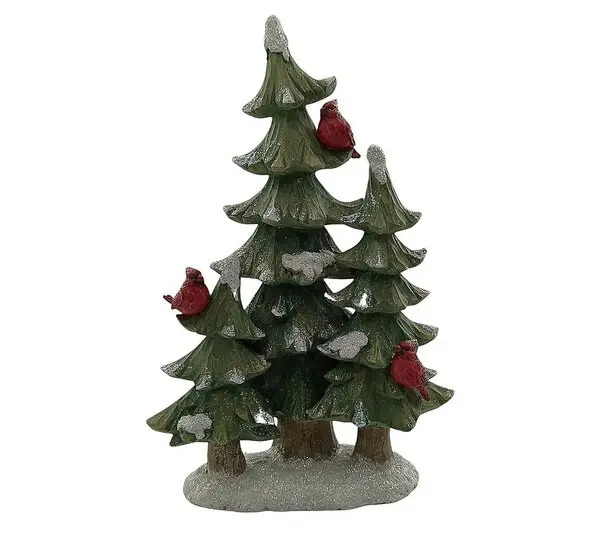 RC HOME DECOR 15' Christmas Tree With Cardinals - One-color