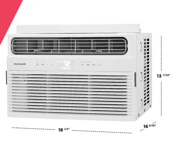 FRIGIDAIRE 6000 Btu Window Mounted Air Conditio Ner